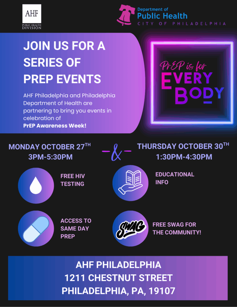 PrEP Awareness Week – Prevention is power. Awareness is the first step.